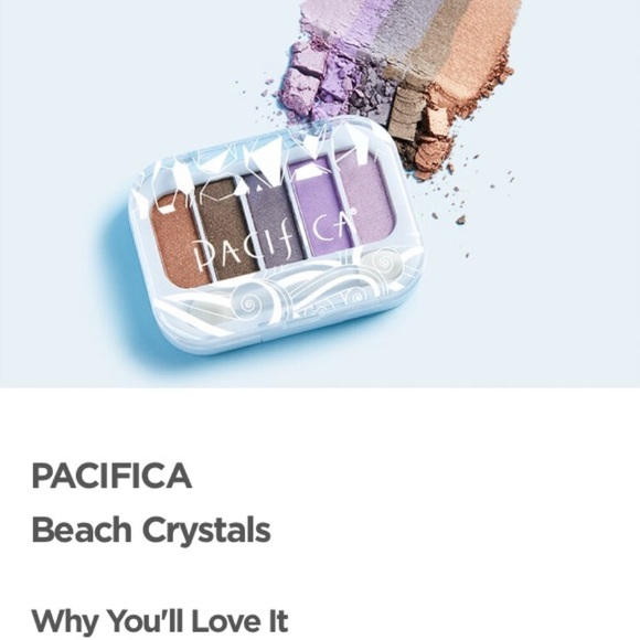 Pacifica | Makeup | Pacifica Beach Crystals Mineral Shadows Palette ...